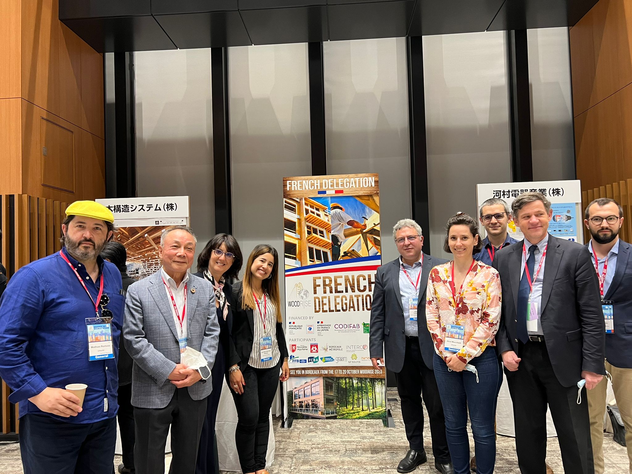 French delegation at the Woodrise Business Session from May 22 to 27 in ...